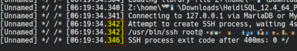 On Linux in a Wine prefix HeidiSQL doesn't correctly use SSH tunnels · Issue #1771 · HeidiSQL ...