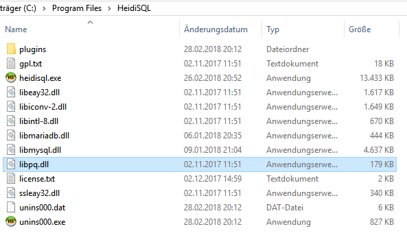 Cannot find a usable libpq.dll · Issue #172 · HeidiSQL/HeidiSQL · GitHub