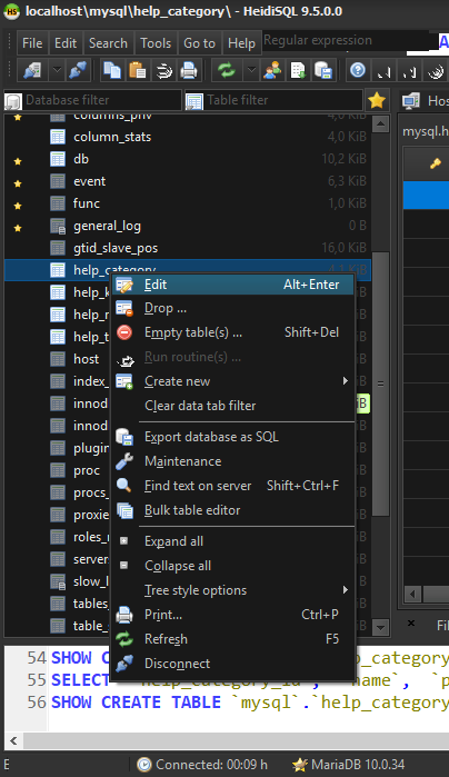 Dark theme for nightly coding sessions · Issue #8 · HeidiSQL/HeidiSQL · GitHub