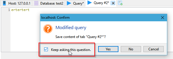 enhancement: (add option) restore unsaved queries · Issue #140 · HeidiSQL/HeidiSQL · GitHub