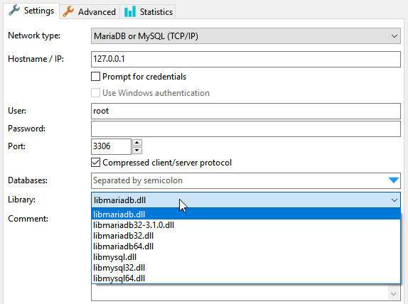 Separate MySQL from MariaDB connection types · Issue #677 · HeidiSQL/HeidiSQL · GitHub