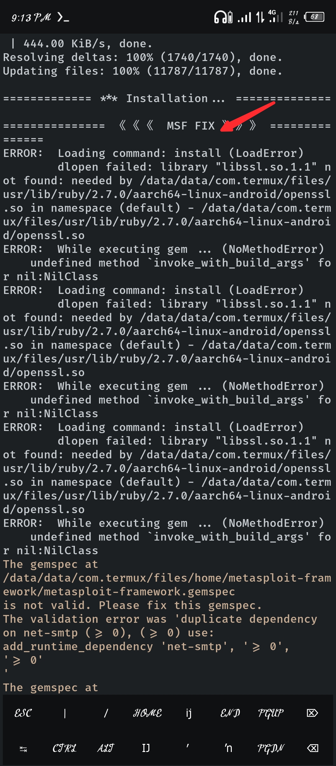[BUG] · Issue #129 · gushmazuko/metasploit_in_termux · GitHub