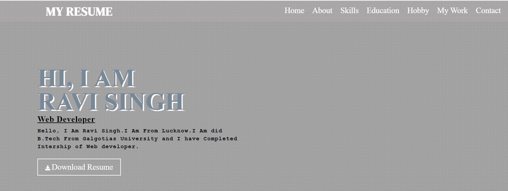 GitHub - oxravi/my_website
