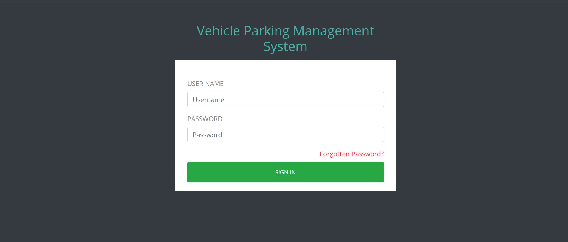 GitHub - oxravi/parking_management