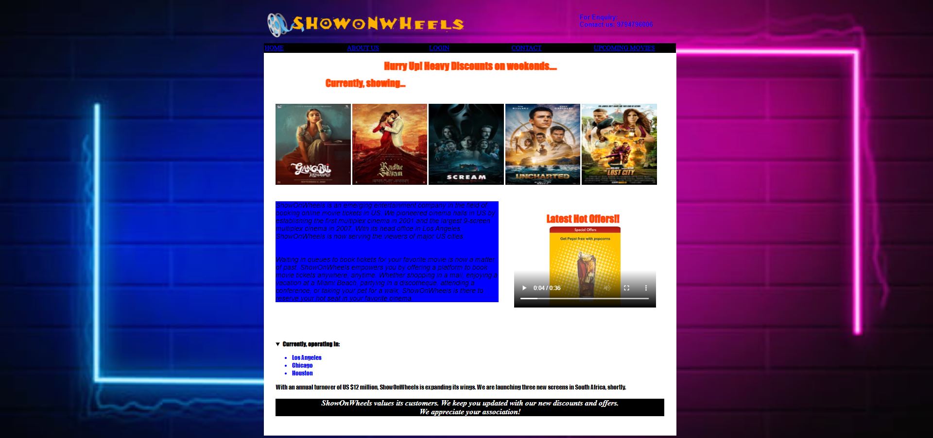 GitHub - oxravi/ShowOnWheels