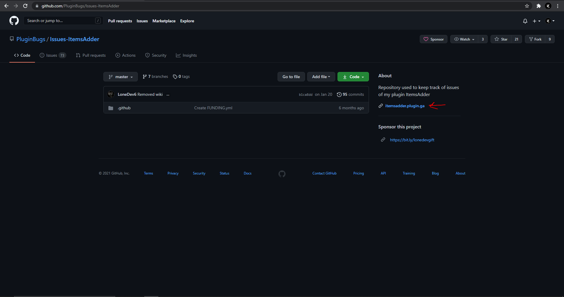 [Suggestion] Update Page Link · Issue #939 · PluginBugs/Issues-ItemsAdder · GitHub