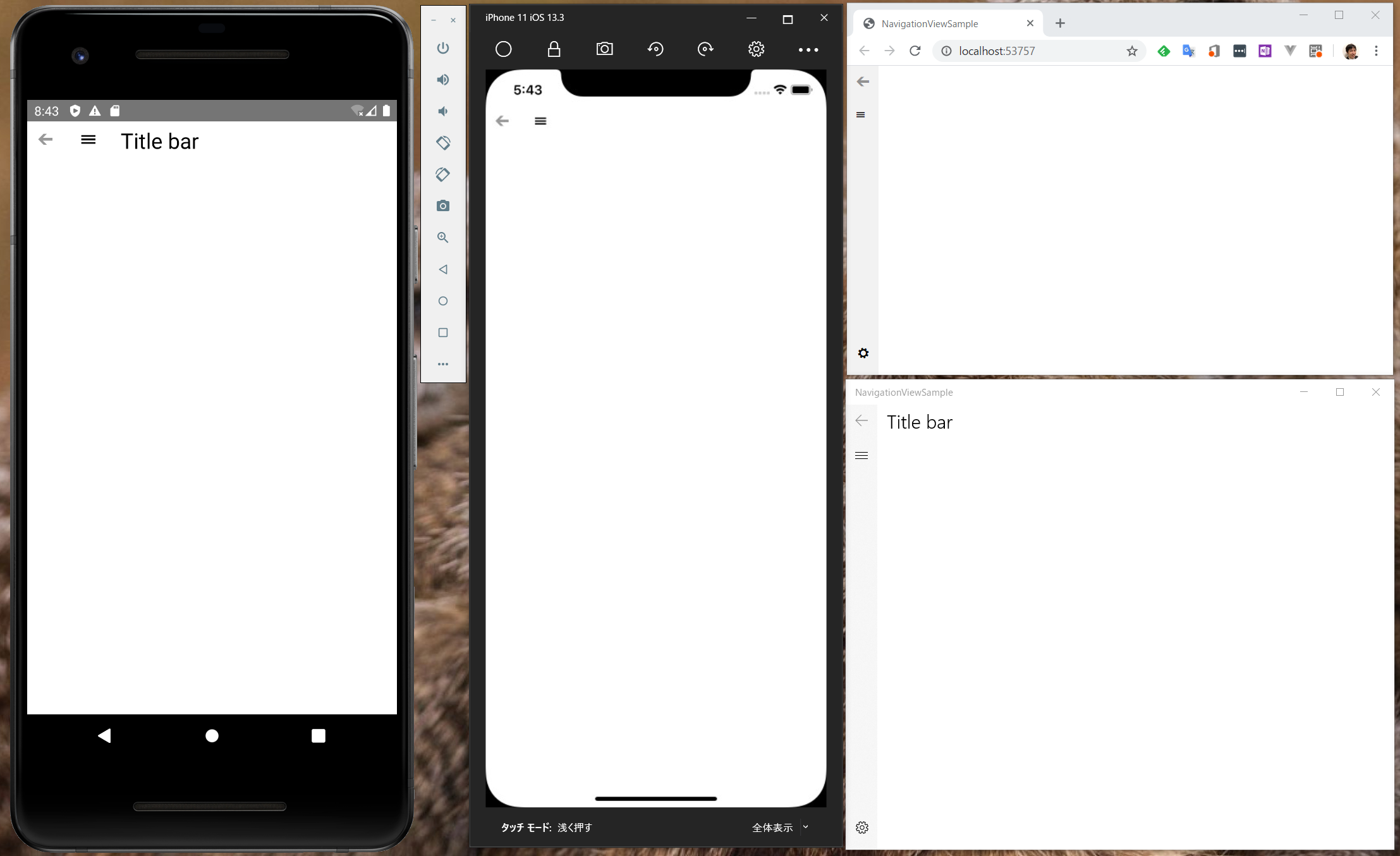 NavigationView Header isn't displayed on WASM and iOS · Issue #2582 · unoplatform/uno · GitHub