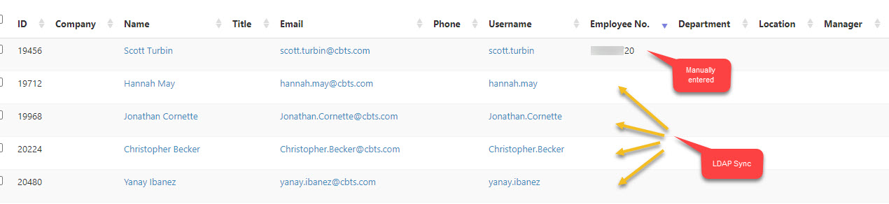 Employee No. Field will not populate using LDAP Sync · Issue #9361 · grokability/snipe-it · GitHub