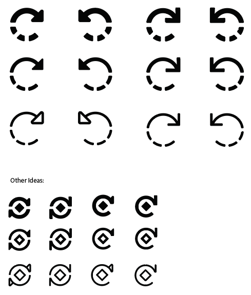 Icon Request Rotate Clockwise Rotate Clockwise Alt Rotate Counterclockwise Rotate 4895