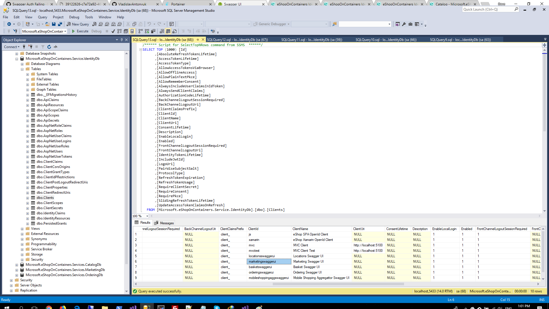 Swagger Auth Failing · Issue #586 · dotnet-architecture ...