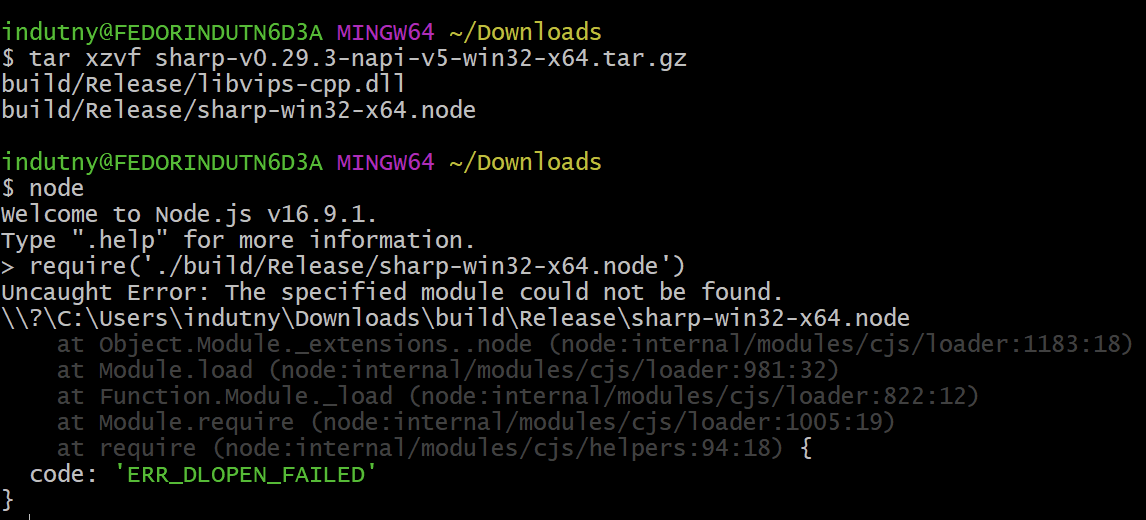 Something went wrong installing the "sharp" module · Issue #3022 · lovell/sharp · GitHub