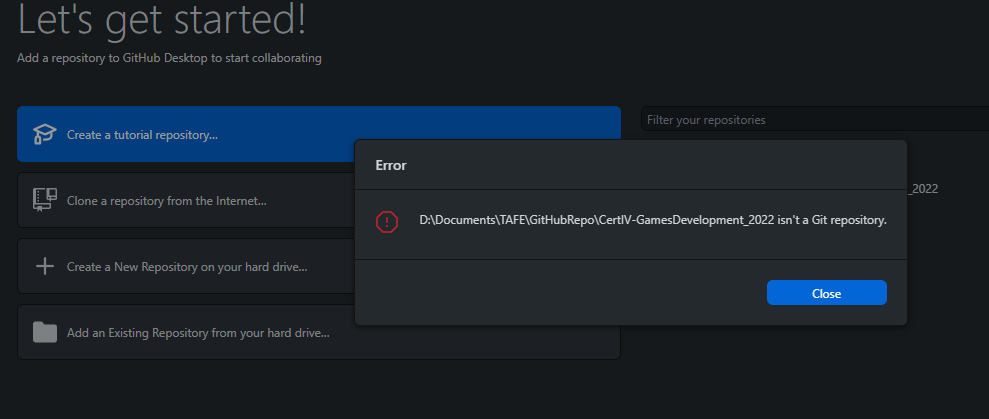 Clone Error - Seems we should have better clone path validation · Issue #13816 · desktop/desktop ...