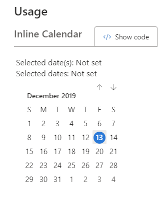 Calendar Picker styling is different in mobile view · Issue #11468 ...