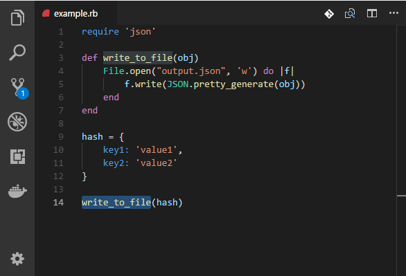 Missing decorators on scrollbar for highlighted word · Issue #360 · rubyide/vscode-ruby · GitHub