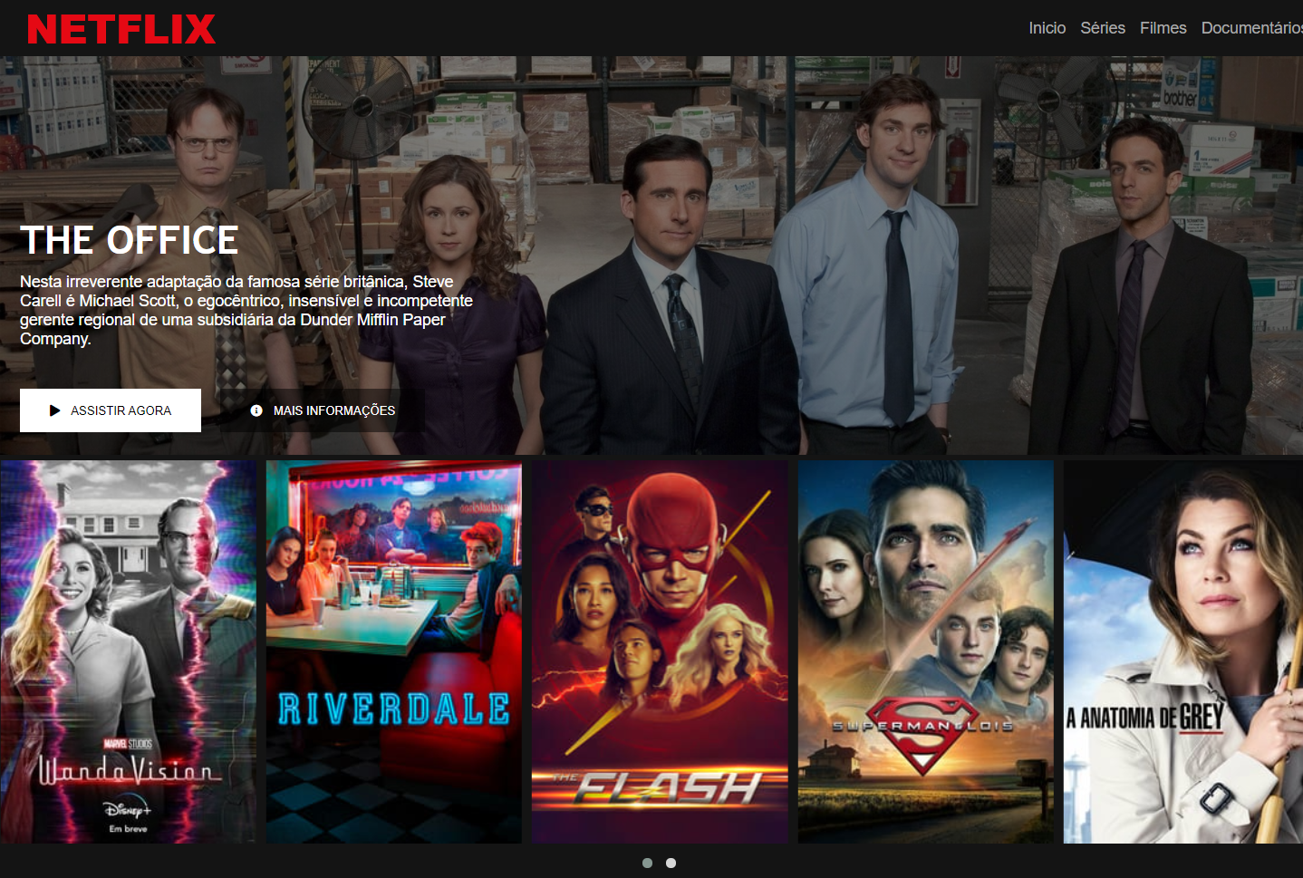 GitHub - Feriow/Netflix_Interface: HTML | CSS | This is a practice ...