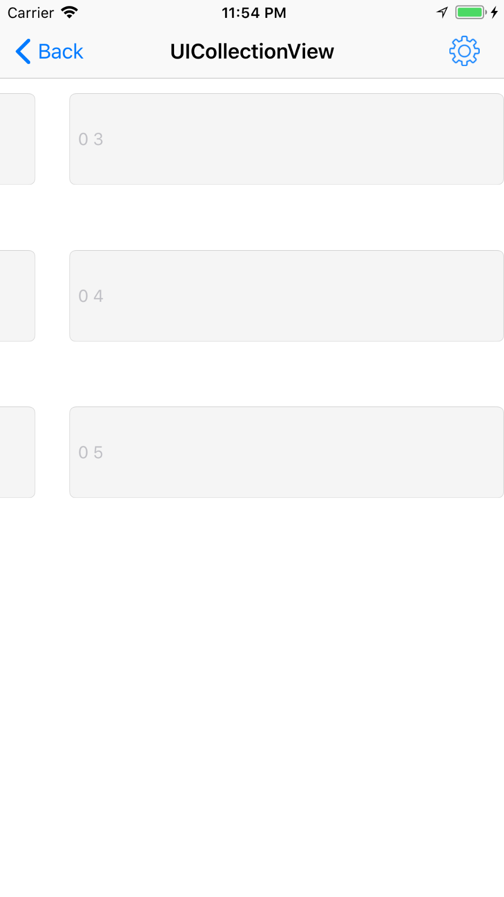 UICollectionView with Horizontal scrolling with paging or without · Issue #1401 · hackiftekhar ...