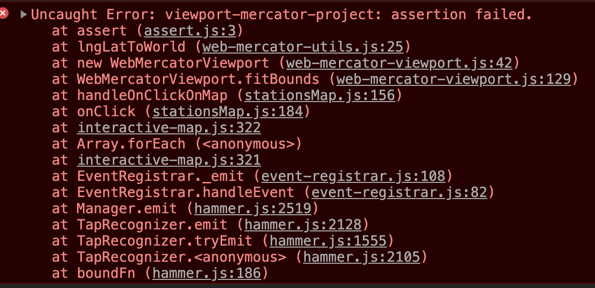 viewport-mercator-project assertion failed · Issue #675 · visgl/react-map-gl · GitHub