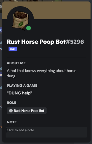 GitHub - Semyon-Baykov/Rust-Horse-Farm-Bot: A simple Discord bot that ...