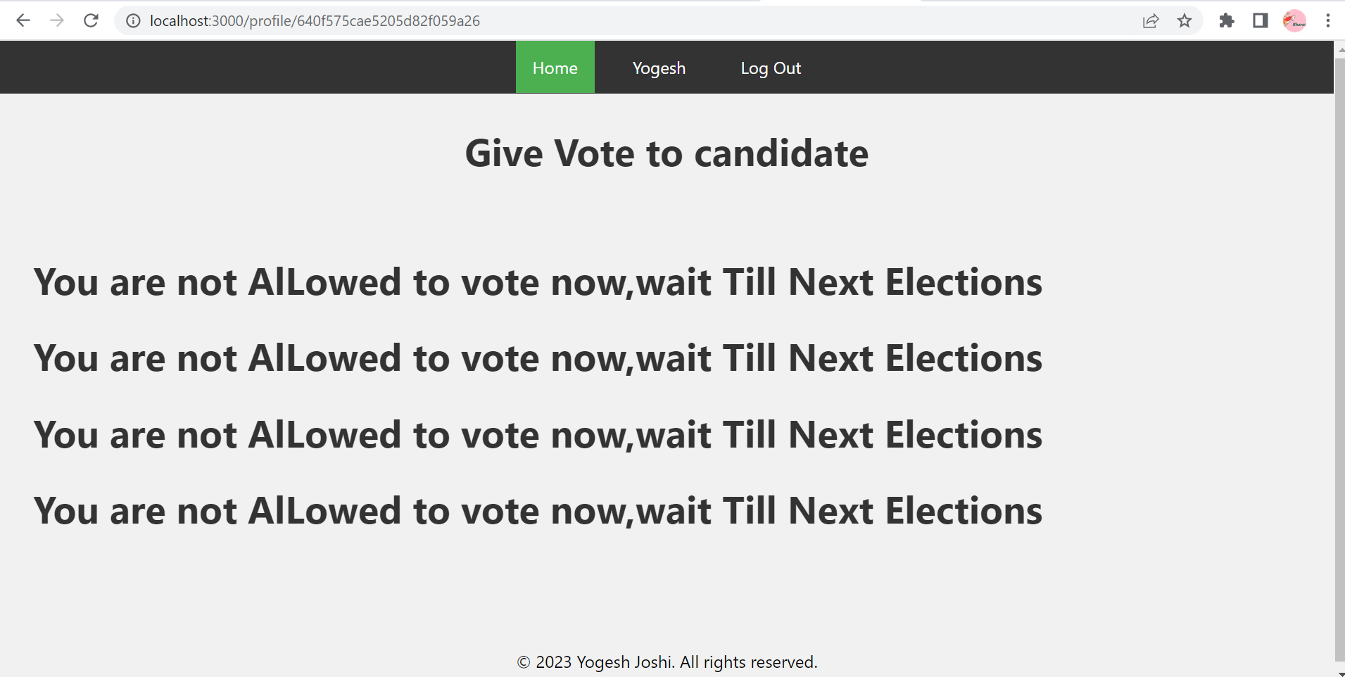 GitHub - YogeshJoshi10072000/Decentralized_Voting_System