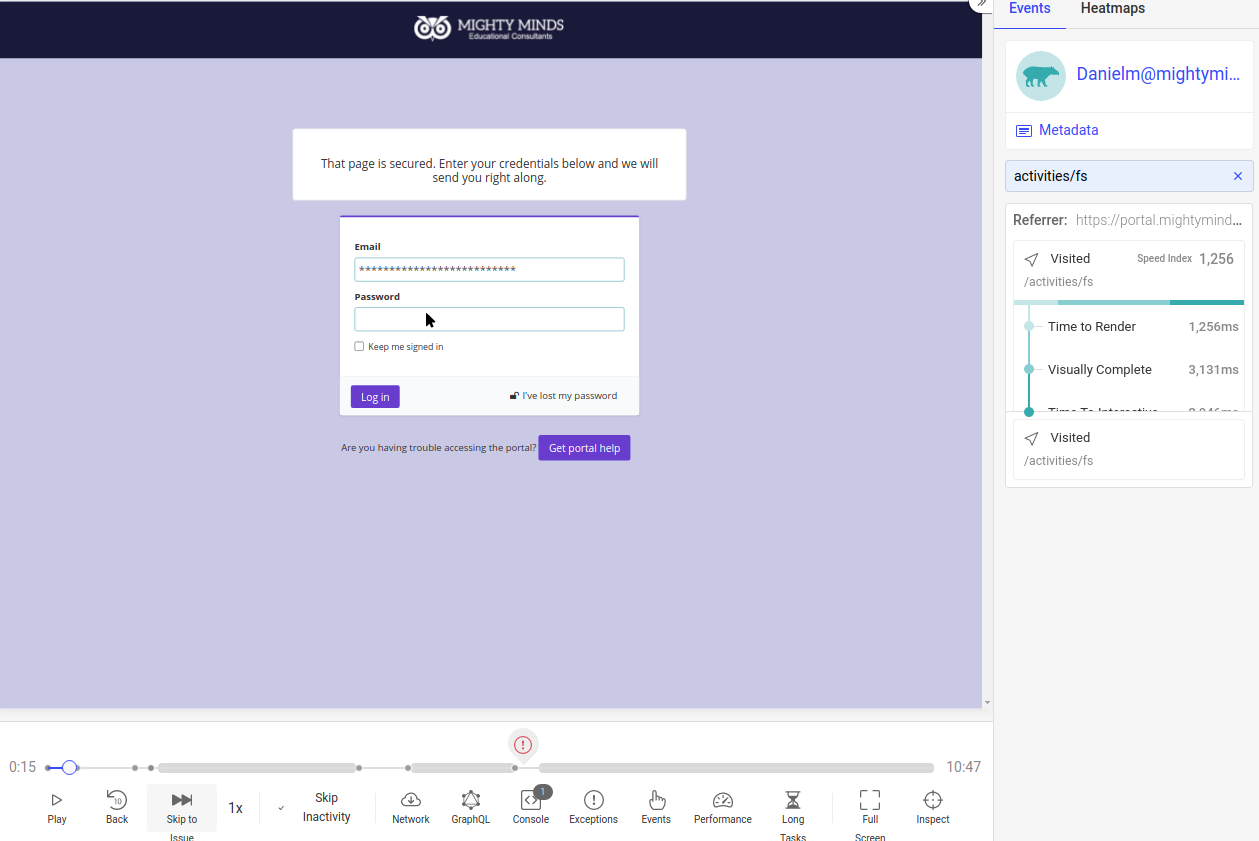 Session metadata not updating when changing session · Issue #149 · openreplay/openreplay · GitHub