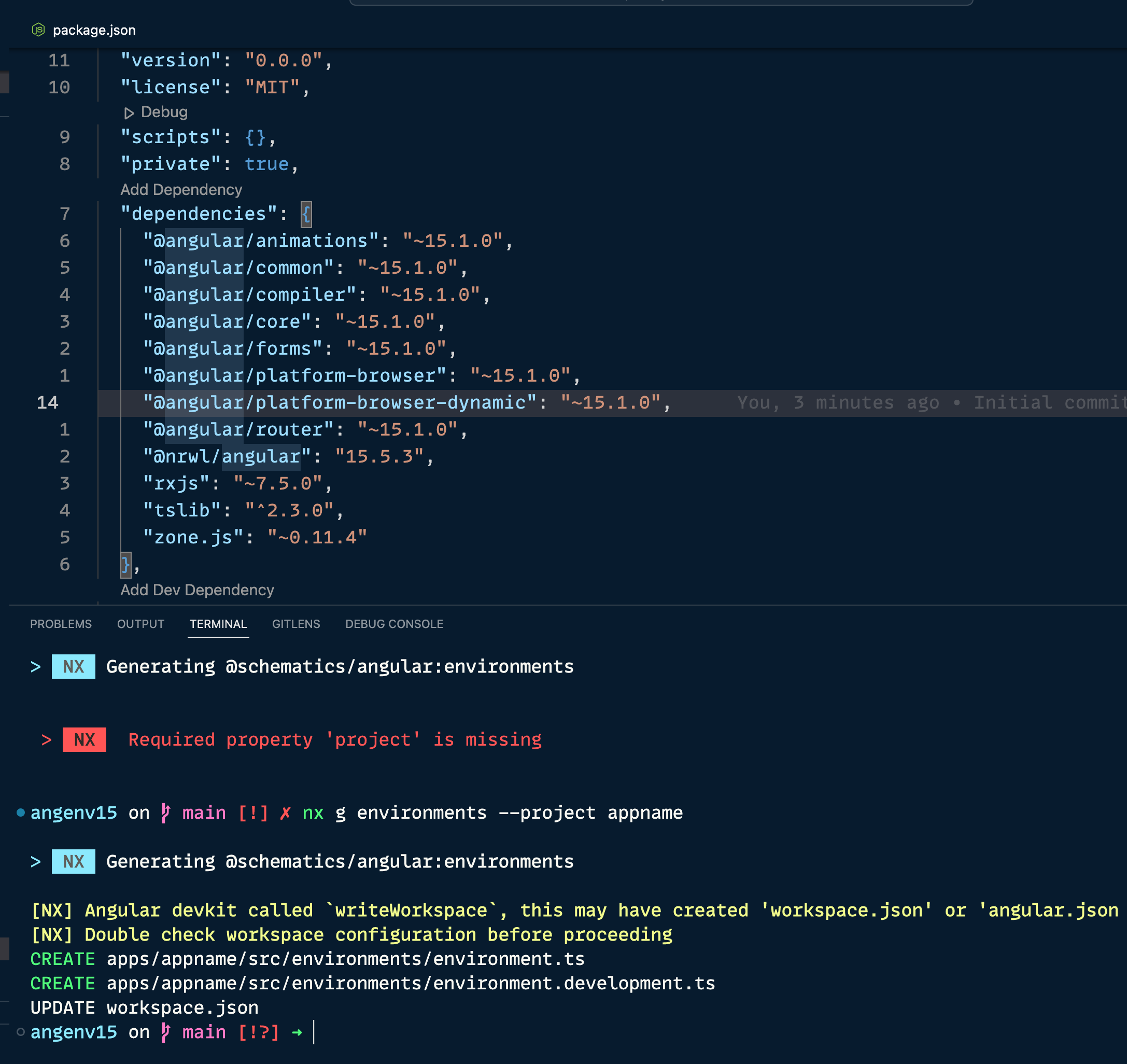 Angular remote application in standalone doesn't generate environment files · Issue #14510 ...