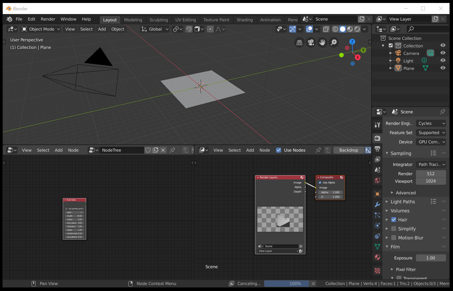 Blender 2.80 flashes "Canceling..." over and over · Issue #193 ...