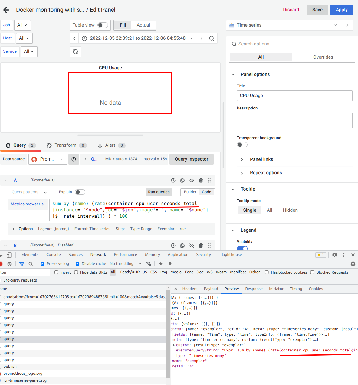 Data is not displayed · Issue #57995 · grafana/grafana · GitHub
