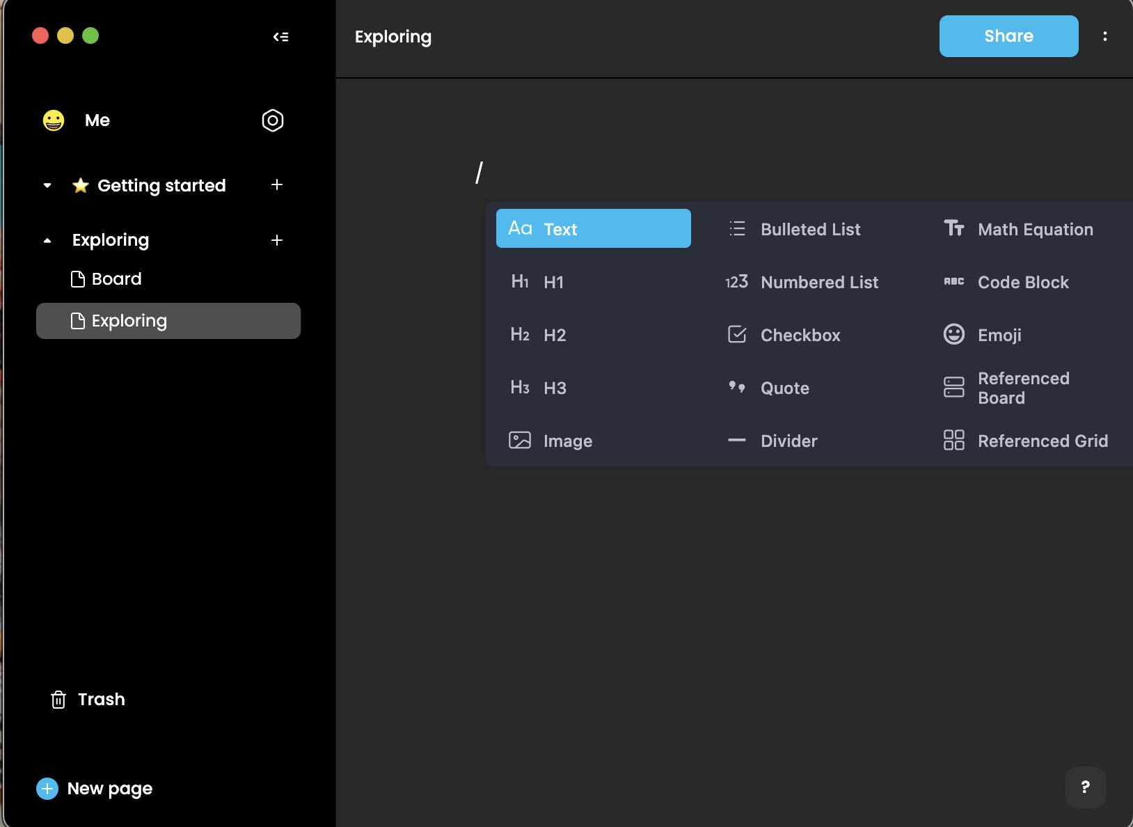 [Bug] Unable to scroll/access all the menu-items of slash menu when app-window size is smaller ...