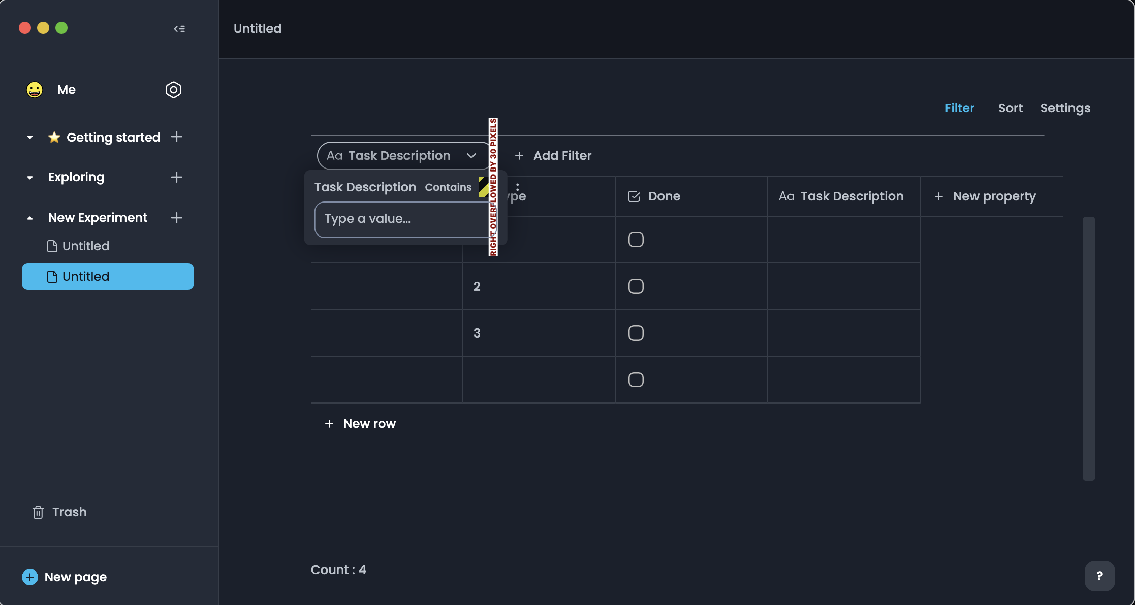 Bug Filter Ui Overflow · Issue 2476 · Appflowy Ioappflowy · Github