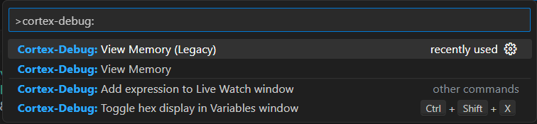 No Cortex Registers View And Disassembly View · Issue 21 · Majerlestm32 Cube Cmake Vscode · Github 8835