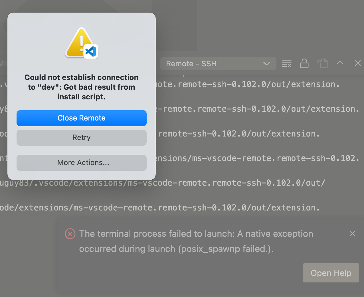 vscode leaking tty fd's · Issue #182212 · microsoft/vscode · GitHub