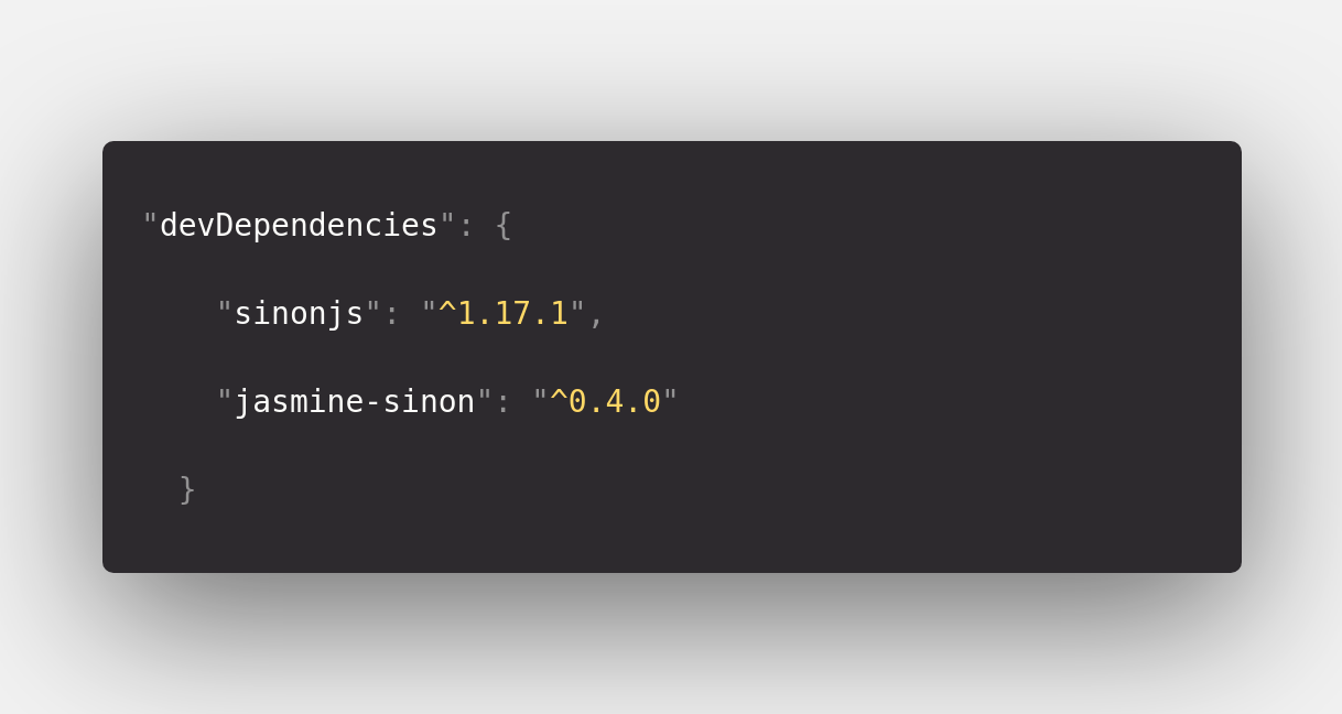 No tag found that was able to satisfy ^1.17.1 · Issue #2219 · sinonjs/sinon · GitHub