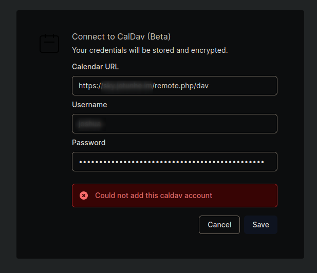 Caldav Fetcherror Request Failed Reason Self Signed Certificate Nextcloud · Issue 8631