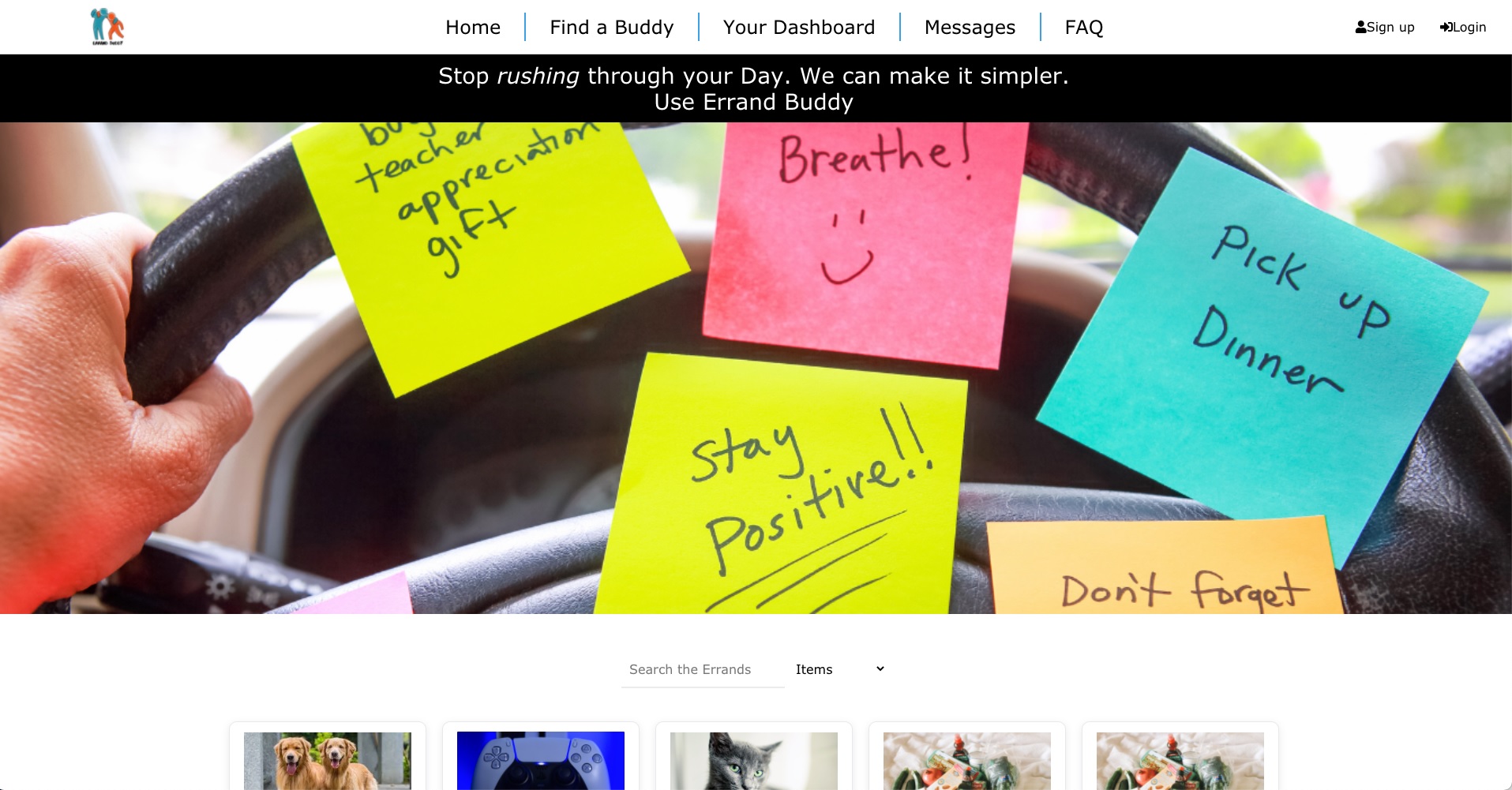 GitHub - MichaelKalamogan/Errand-Buddy-Frontend: An online marketplace for users to list ...