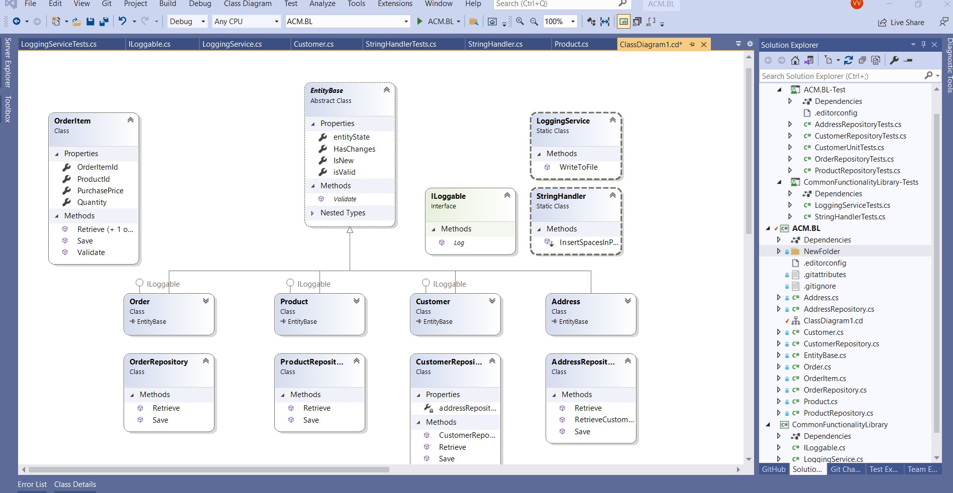 GitHub - ViktorVakareev/SimpleCustomerProjectOOP-CSharp: Creating OOP project from scratch. Unit ...