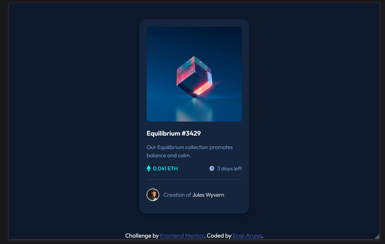 Github Erojiarunanft Preview Card Component Main Frontend Mentor