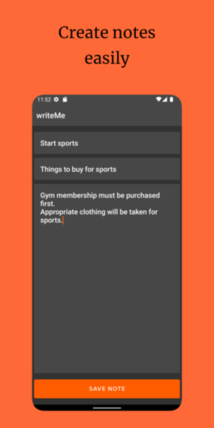 GitHub - TugceAras/writeMe_NoteApp: Take notes easily with writeMe_NoteApp