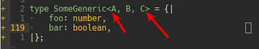 FlowType syntax breaks on nullable types · Issue #901 · pangloss/vim-javascript · GitHub