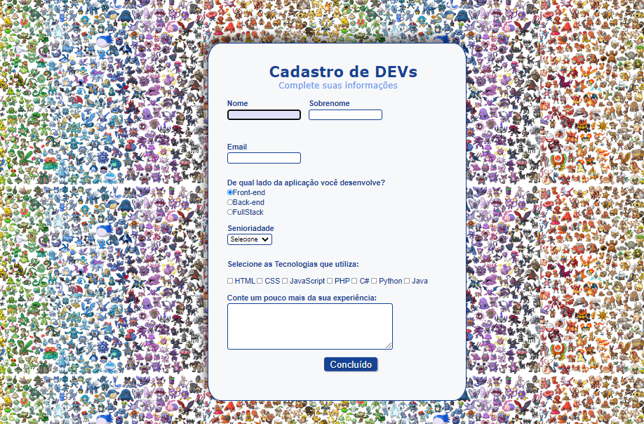 GitHub - guilhermecardoso93/formulario-baisco-html-css: Formulário ...