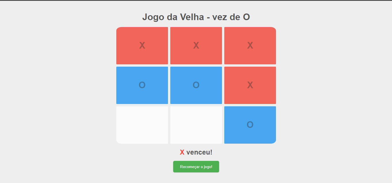 GitHub - talysonxx/jogo-da-velha-react: Jogo da velha simples com React