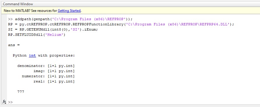 Error 777 when calling SETFLUIDSdll · Issue #376 · usnistgov/REFPROP ...
