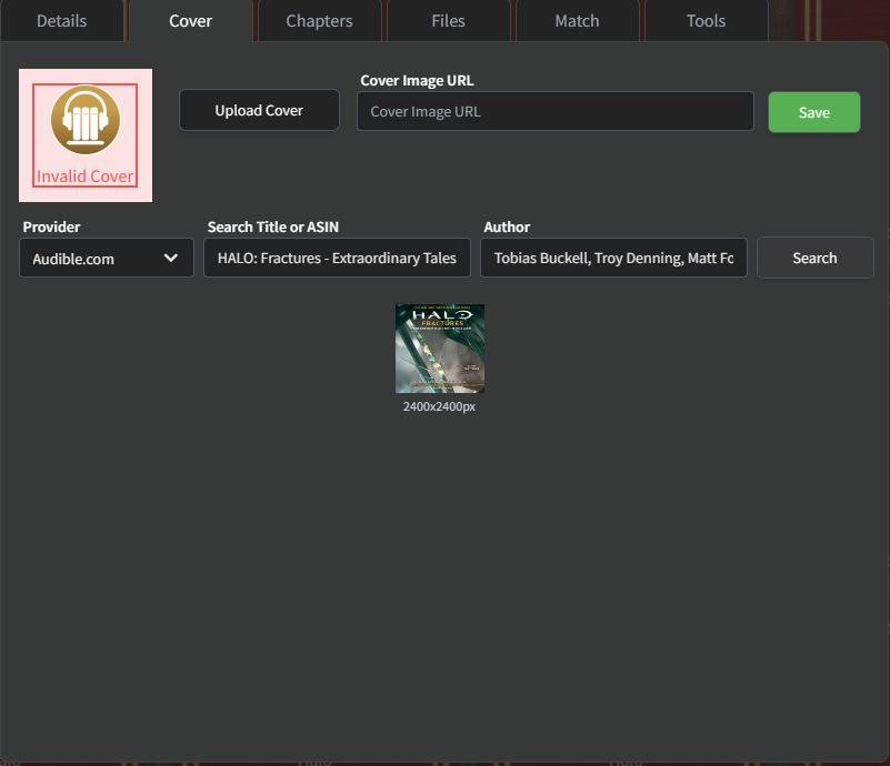 [Bug]: Covers failing to download. Uploading, or pasting a URL also fails with error. · Issue ...