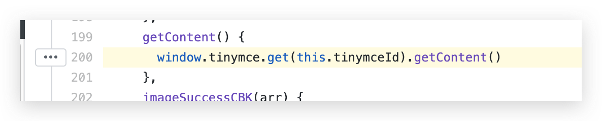 Tinymce 无法获取编辑器内容 · Issue #2992 · PanJiaChen/vue-element-admin · GitHub