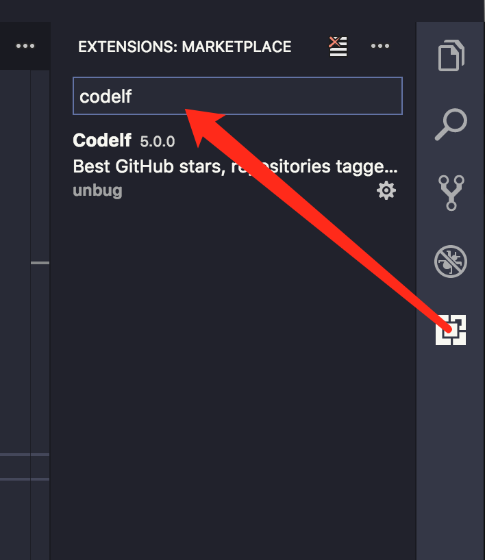 Vscode 插件并没有搜到啊 · Issue 37 · Unbug Codelf · Github
