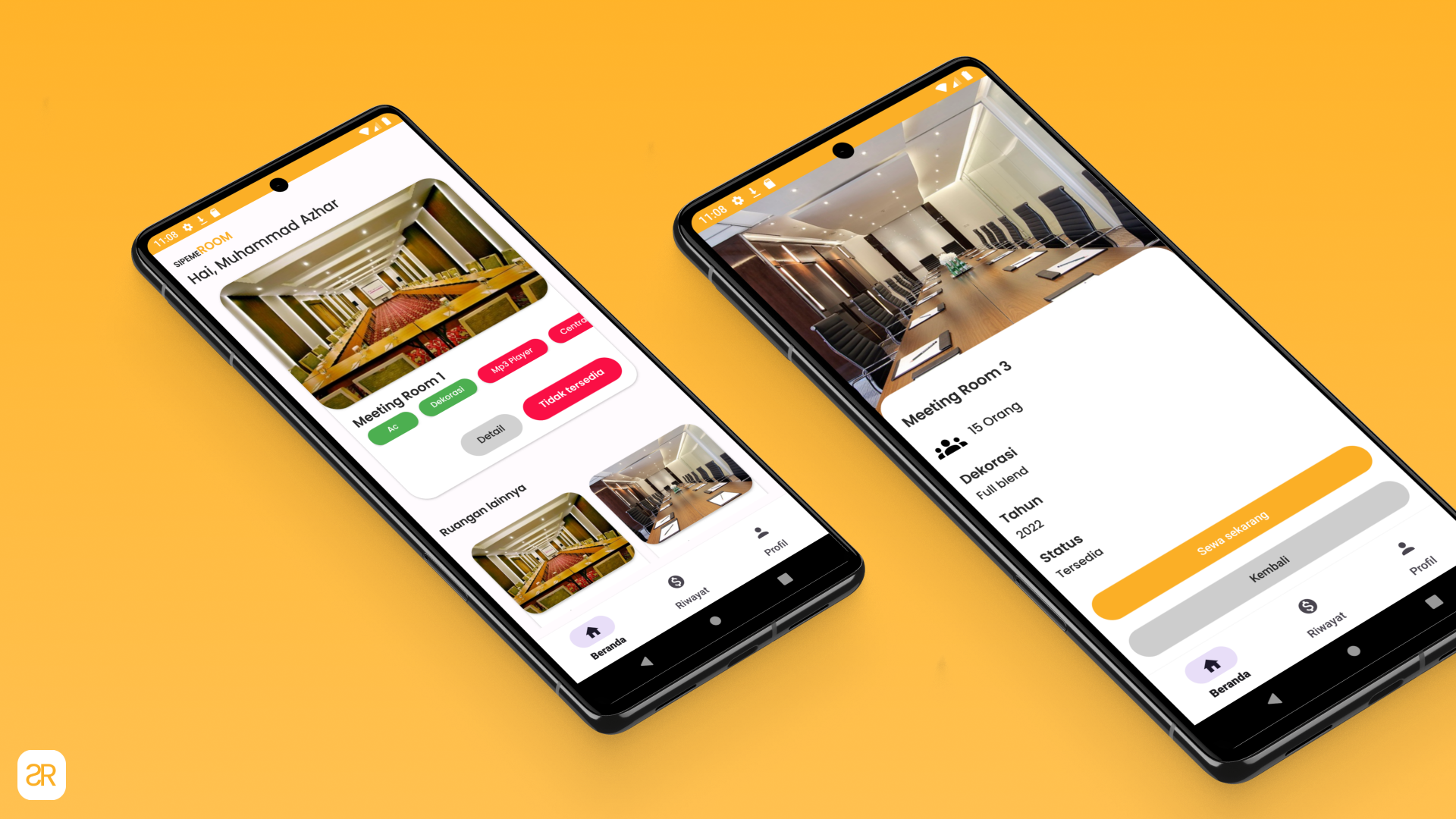 GitHub - KEVINGILBERTTODING/SipemeRoom-App: Aplikasi penyewaan ruangan & gedung berbasis android 🐯