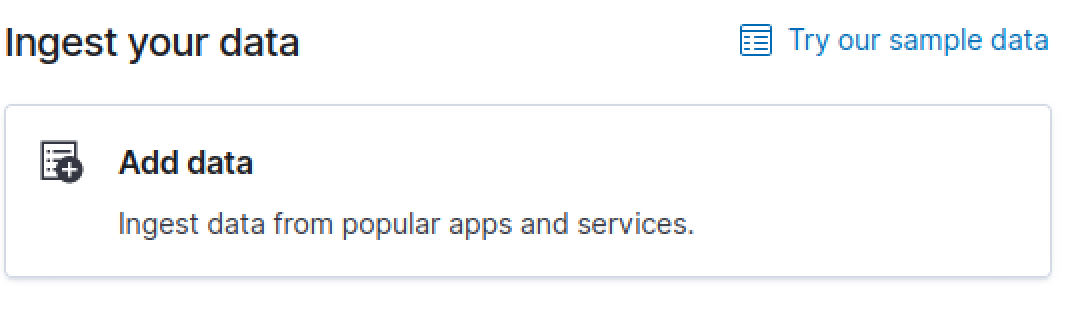 Remove Tutorials from "Add Data" page · Issue #426 · opensearch-project ...