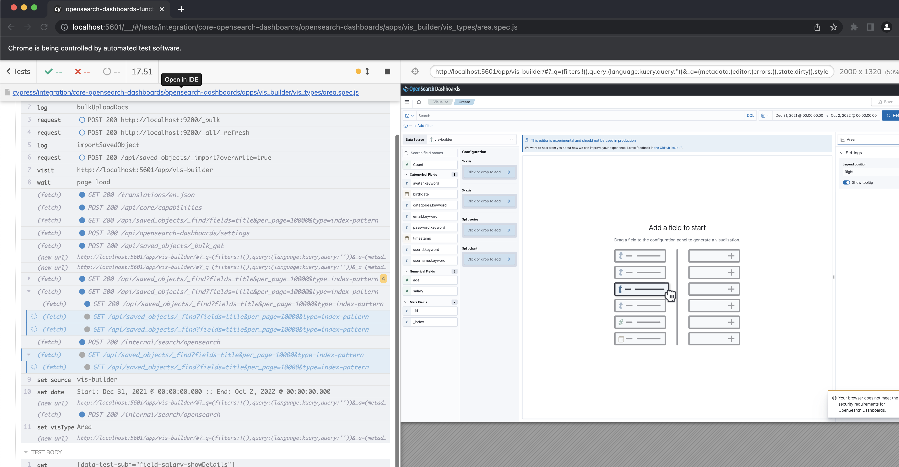 Nodejs V18 Compatibility Test For Ml Commons Dashboards · Issue 183 · Opensearch Projectml