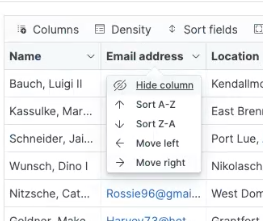 [Data Explorer][Discover 2.0] Add data grid functionality like move column left/right · Issue ...