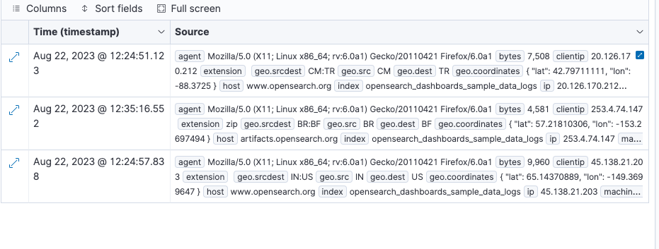 [Data Explorer][Discover 2.0] Replace expand icon with inspect icon · Issue #4826 · opensearch ...