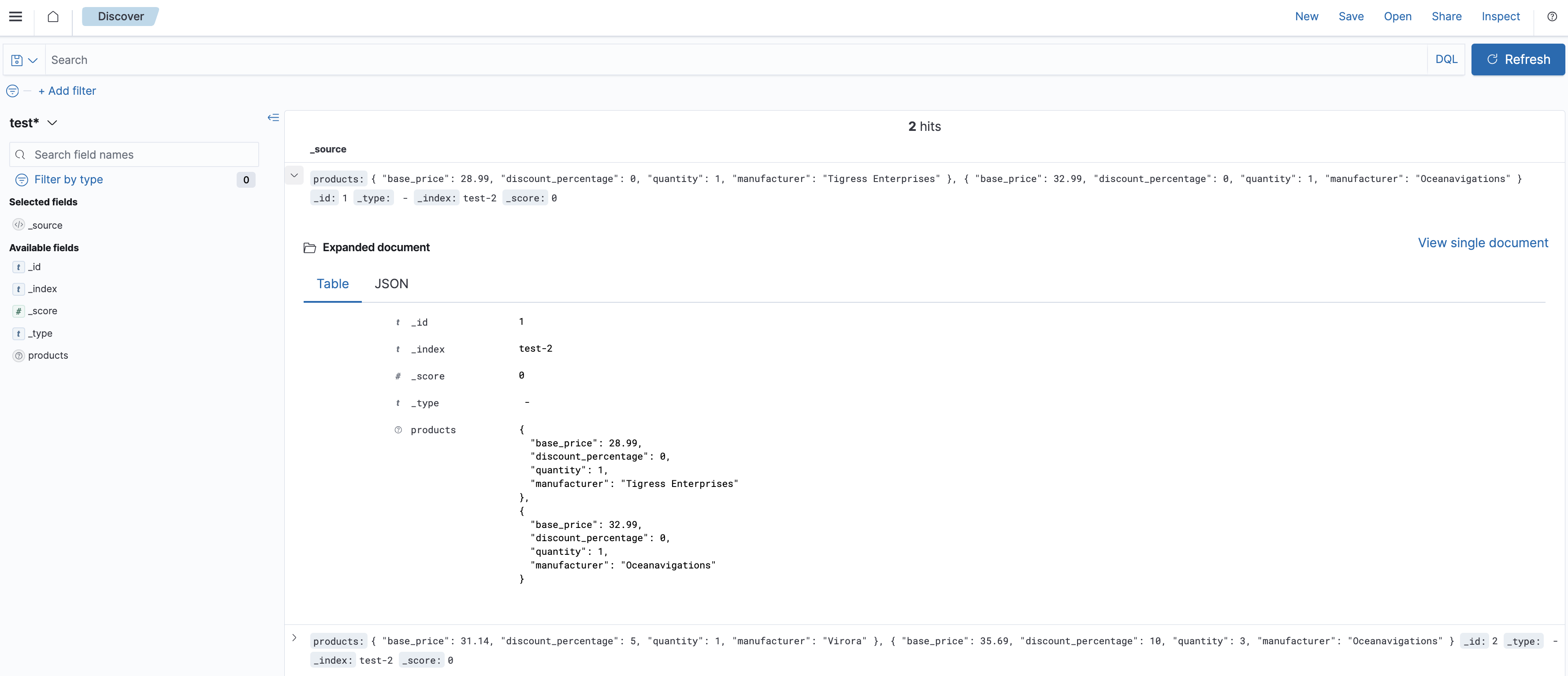 [BUG]Discover: Some Fields Aren't Displayed in the Left Navigation Bar ...
